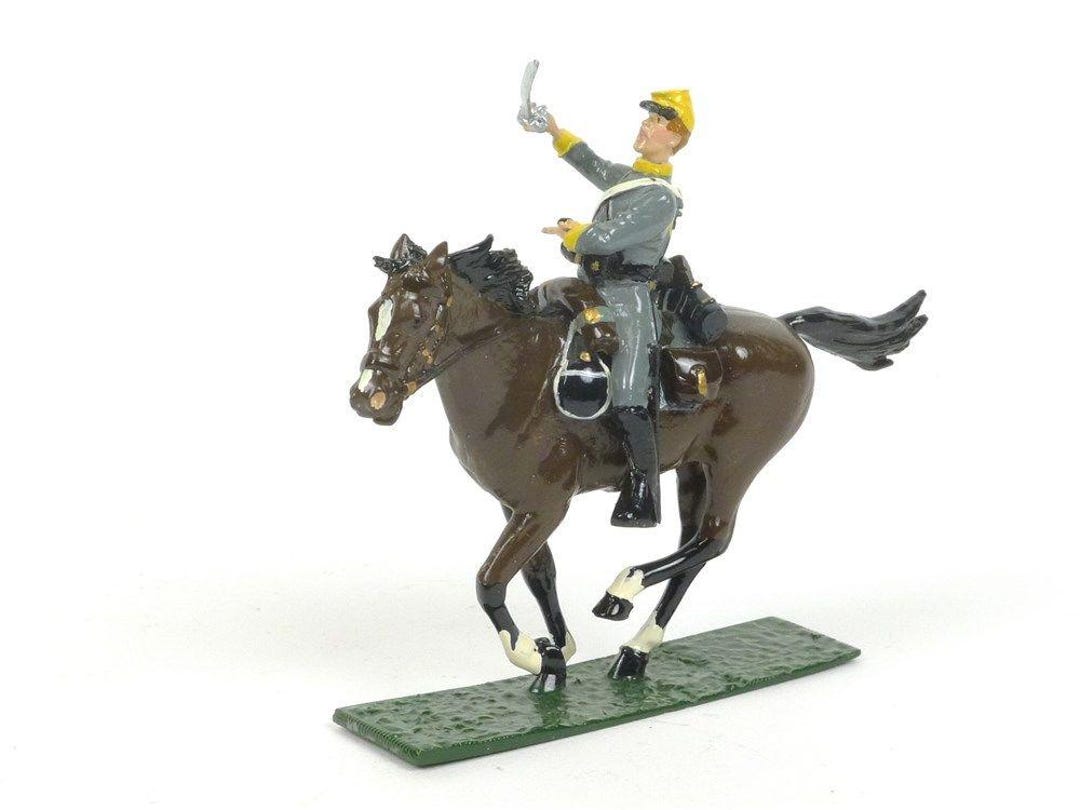 Fusilier Miniatures American Civil War Confederate Mounted Trooper 54mm ...