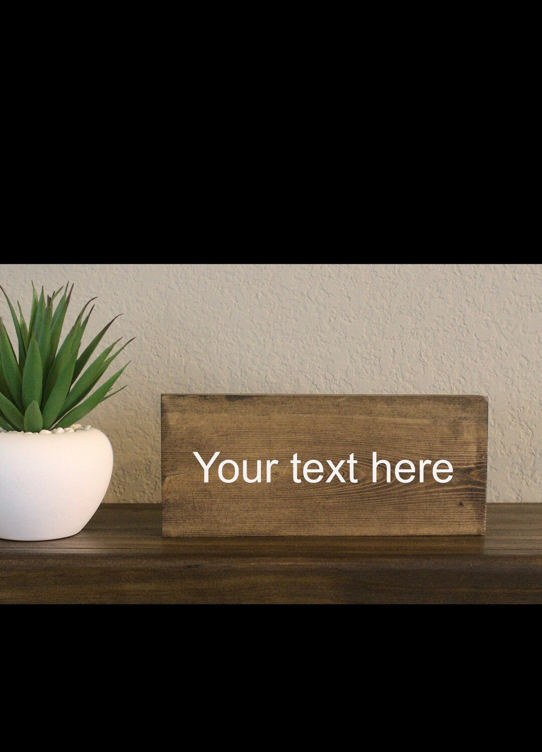 Custom Home Decor Sign Rustic Wood Sign Custom Decor - Etsy