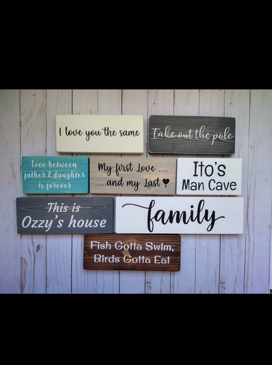 Custom Home Decor Sign Rustic Wood Sign Custom Decor - Etsy
