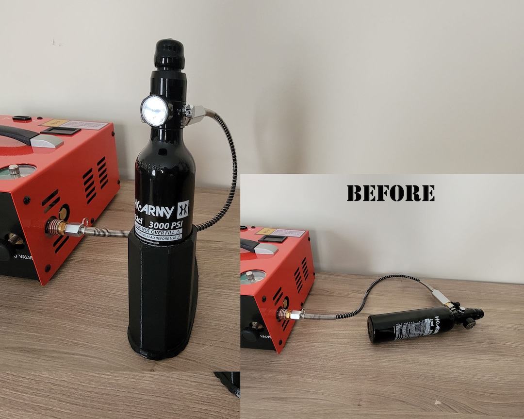 13ci HPA Tank Stand, Charging Station or Display for Safe Storage. - Etsy