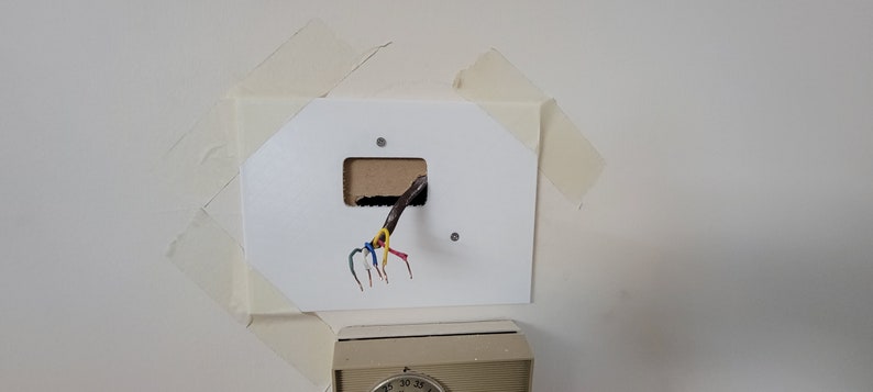 Universal Thermostat Wall Plate, Backplate 3D Printed - Etsy