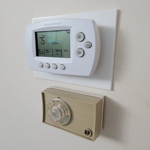 Universal Thermostat Wall Plate, Backplate 3D Printed - Etsy