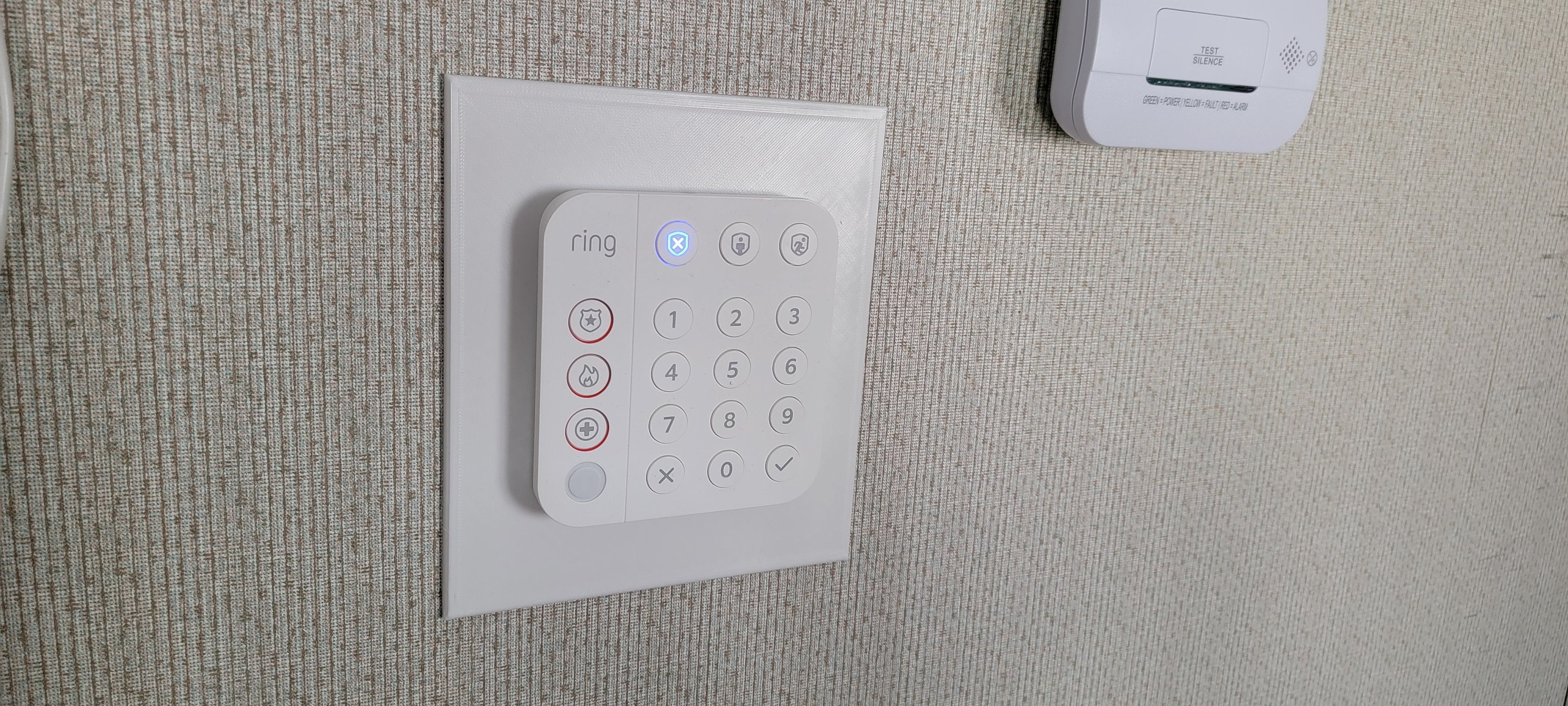 Low Profile Wall/electrical Box Mount for Ring Alarm Keypad gen 2 for ...