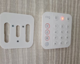 3D Printed Ring Alarm Keypad (2nd Generation) Wall Mounting Plate - Etsy