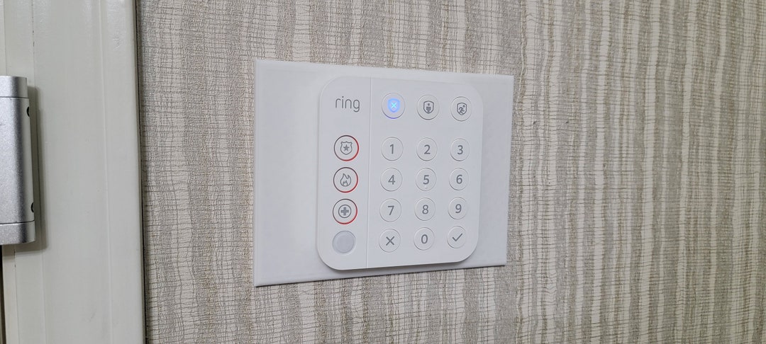 Extended V2 Wall Mount for Ring Alarm Keypad 3D Printed - Etsy