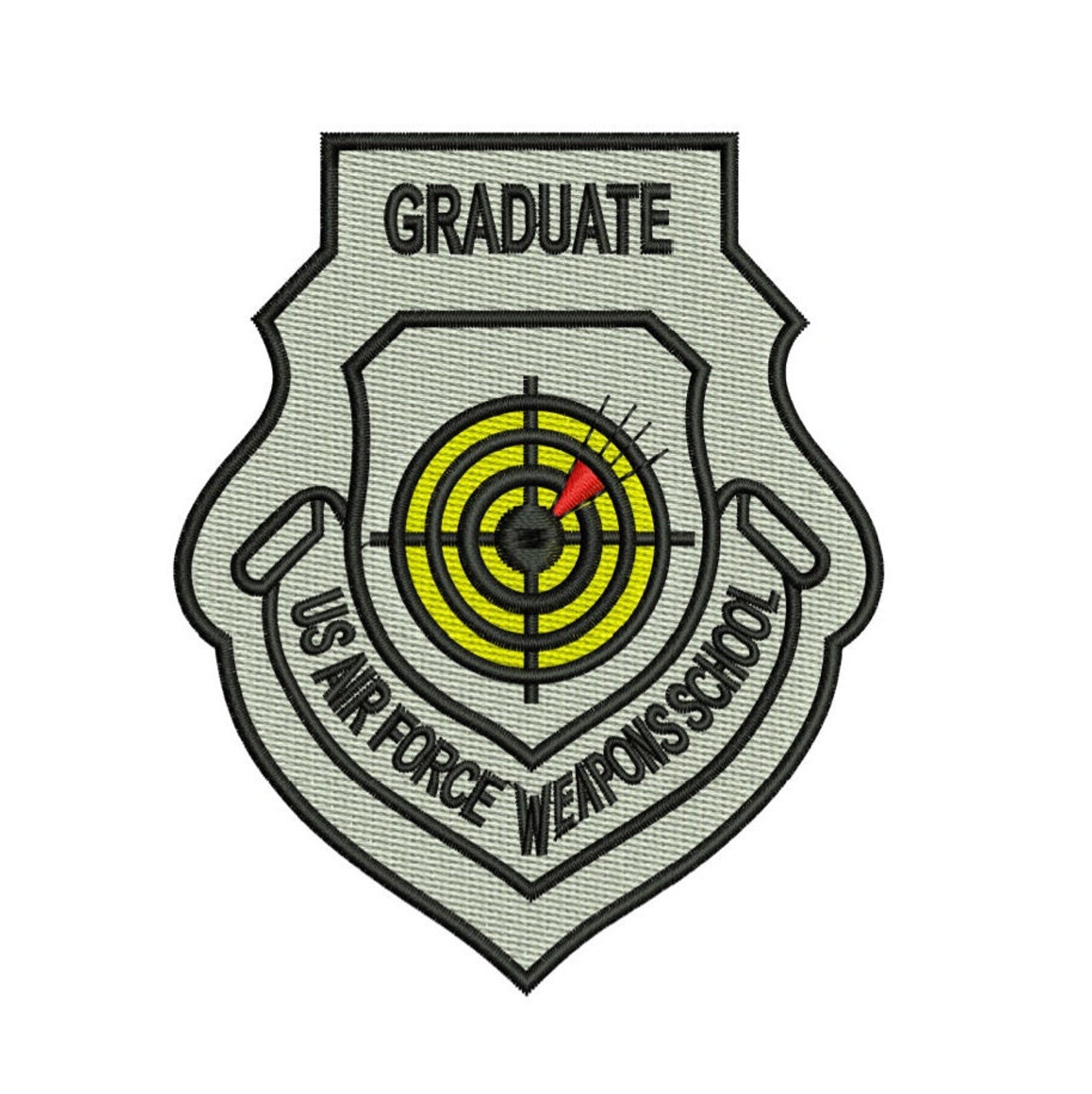Weapons School Patch Embroidery File WIC Patch Weapons Officer Air ...