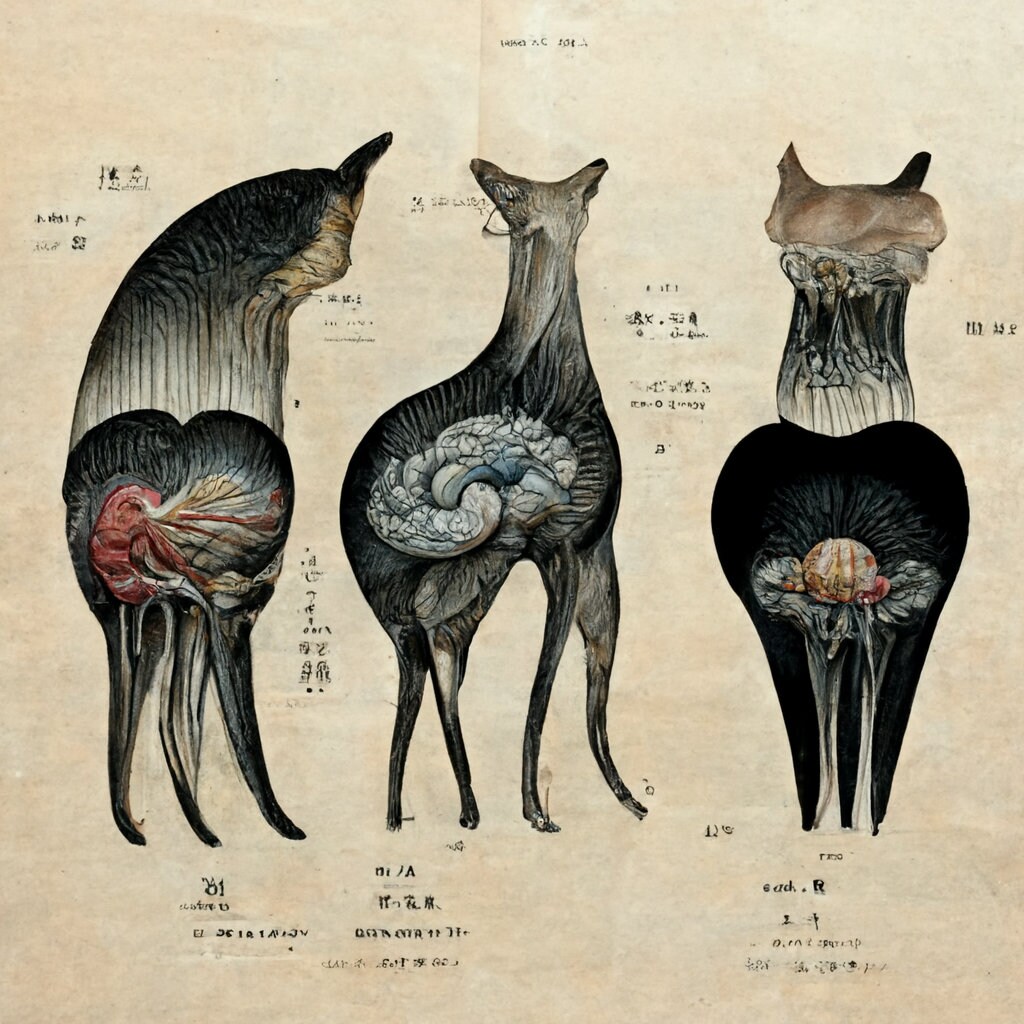 Anatomy of All Creatures - Etsy