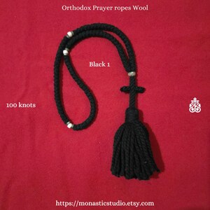 Orthodox Prayer Ropes All Sizes Orthodox Monks Monastic Prayer Rope ...