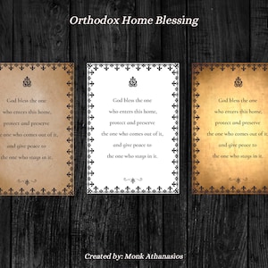 Orthodox Home Blessing Orthodox Wall Decoration Orthodox Home ...