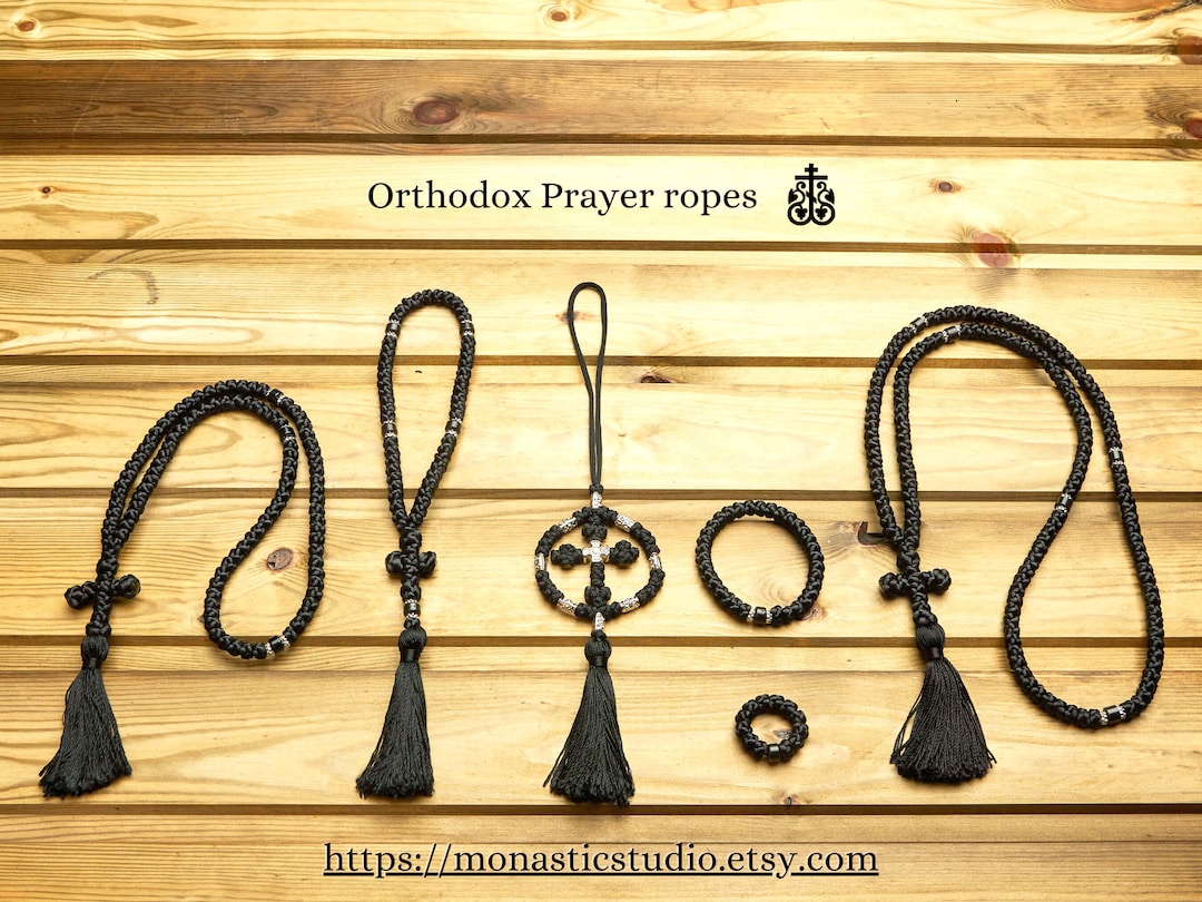 Orthodox Prayer Ropes All Sizes Orthodox Monks Monastic Prayer Rope ...