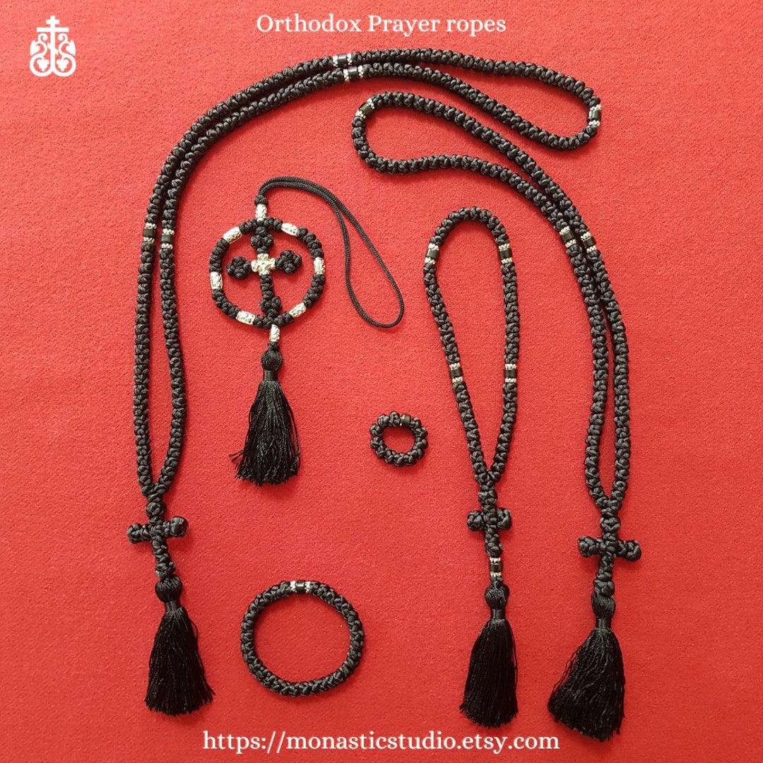 Orthodox Prayer Ropes All Sizes Orthodox Monks Monastic Prayer Rope ...