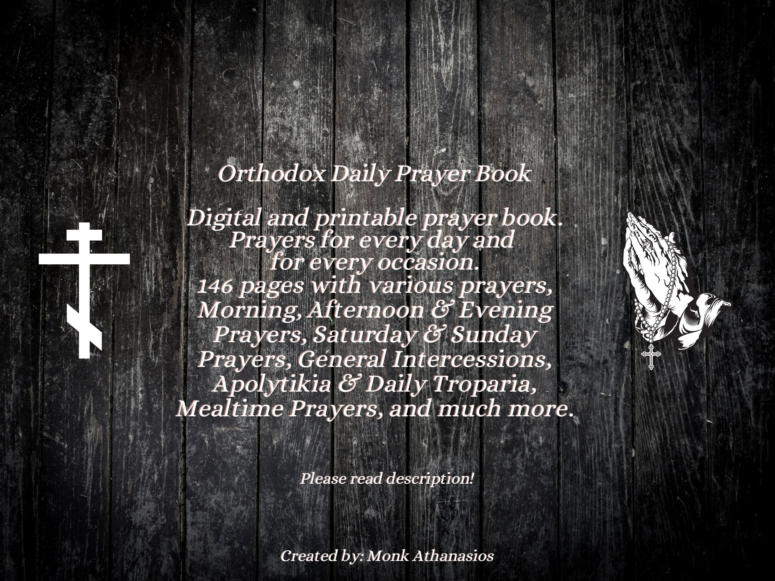 Orthodox Prayer Book Daily Prayer Journal Orthodox Daily Prayers ...