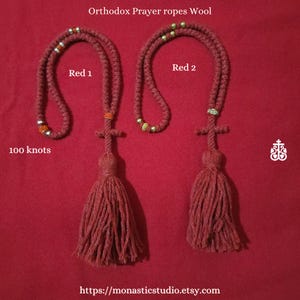Orthodox Prayer Ropes All Sizes Orthodox Monks Monastic Prayer Rope ...