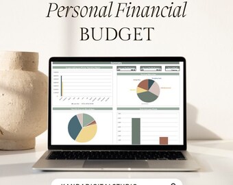 Personal Financial Balance Sheet Track Your Assets - Etsy