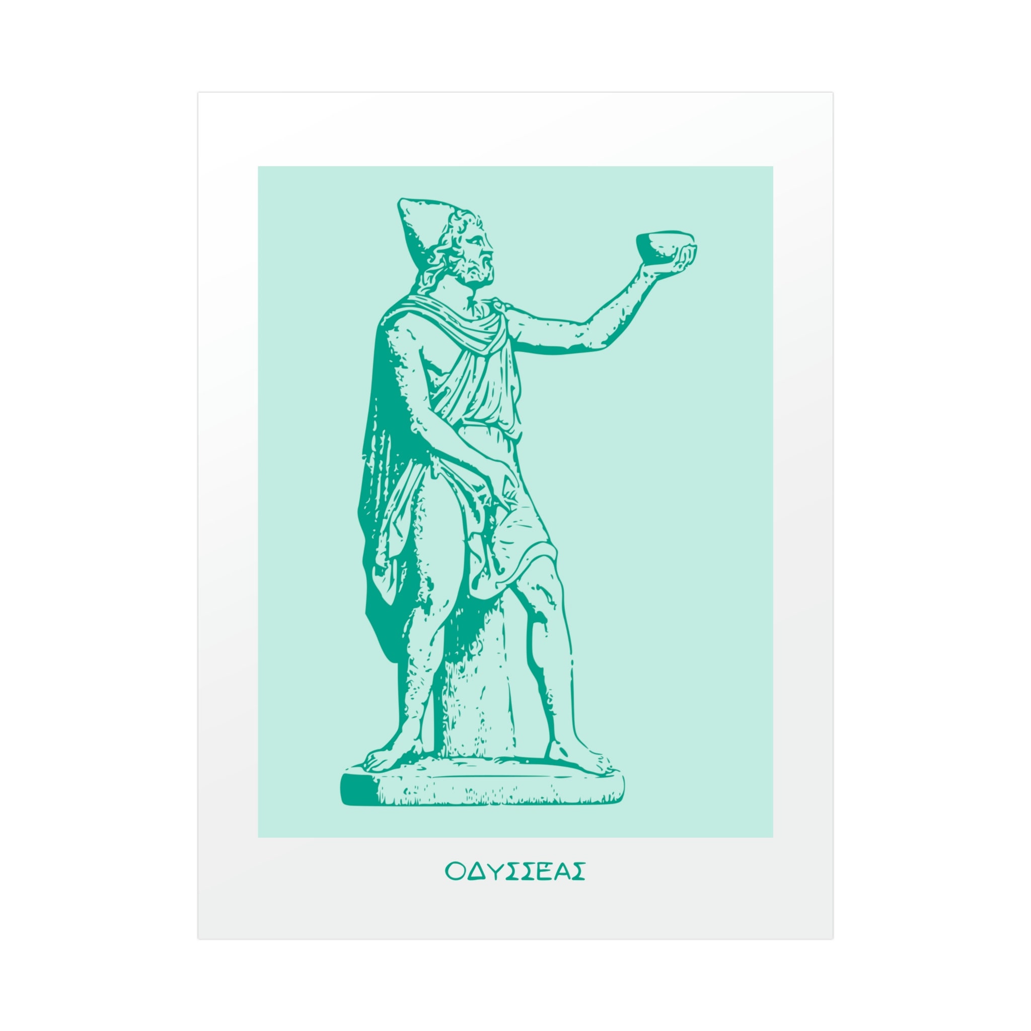 Odysseus Ulysses Poster free Customizable Colour Wall Art Graphic ...