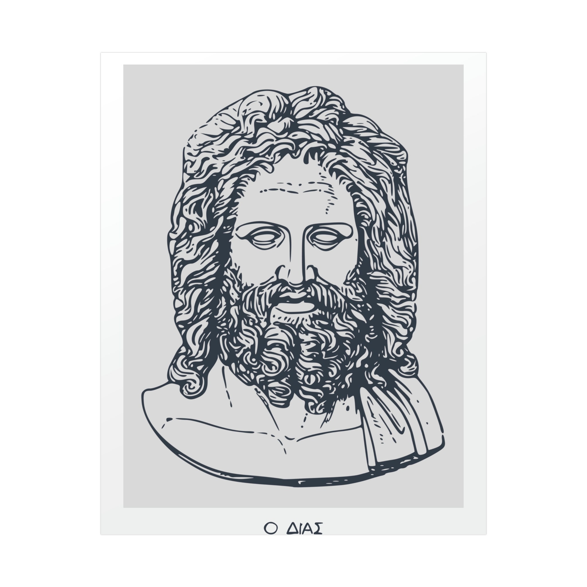 Roman God Jupiter Drawing