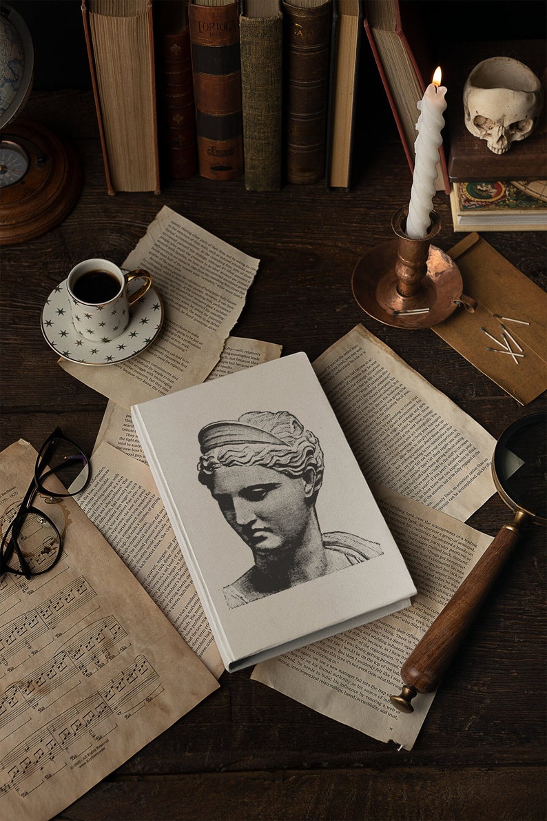 Artemis Journal Hard Cover Greek Goddess of Wilderness Ancient Greece ...