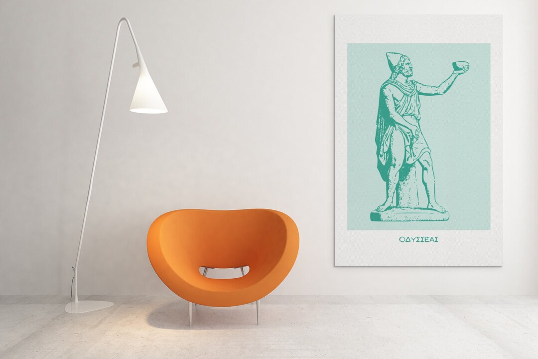 Odysseus Ulysses Poster free Customizable Colour Wall Art Graphic ...