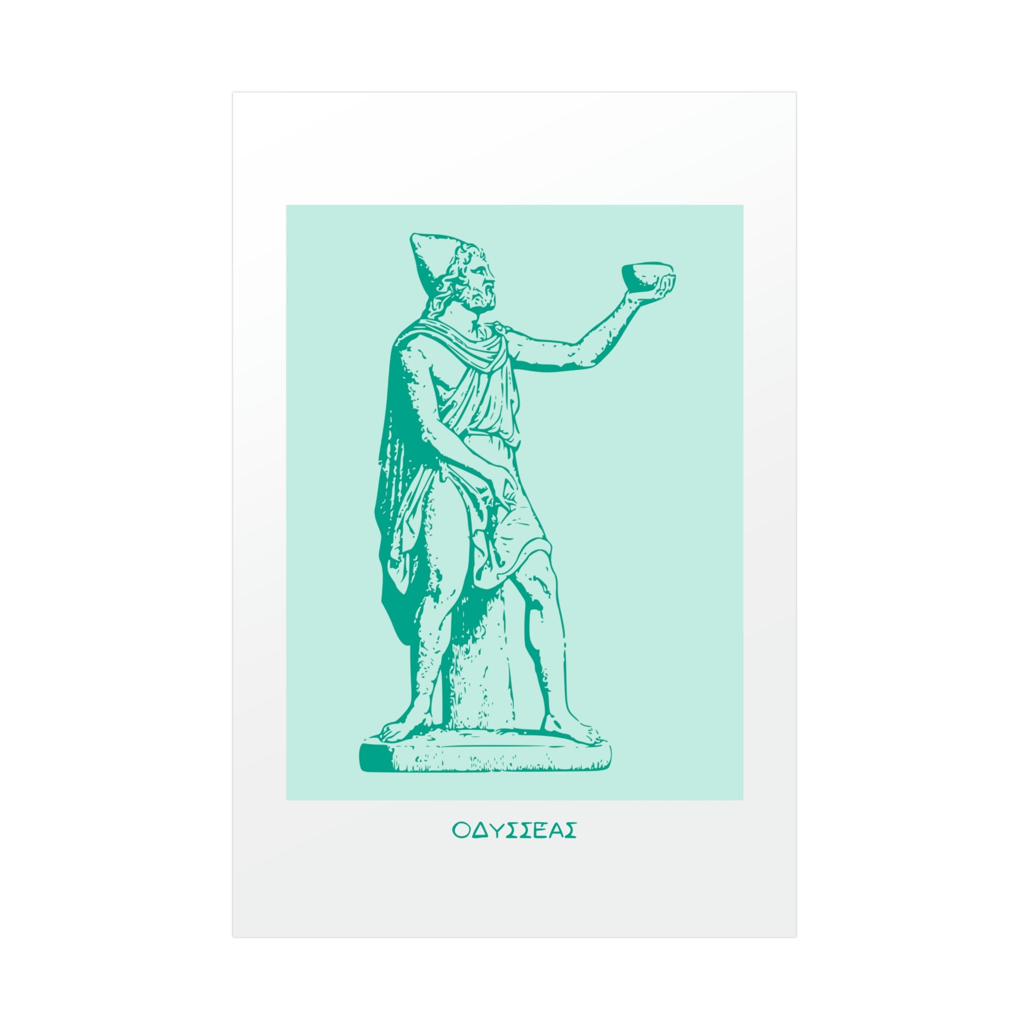 Odysseus Ulysses Poster free Customizable Colour Wall Art Graphic ...