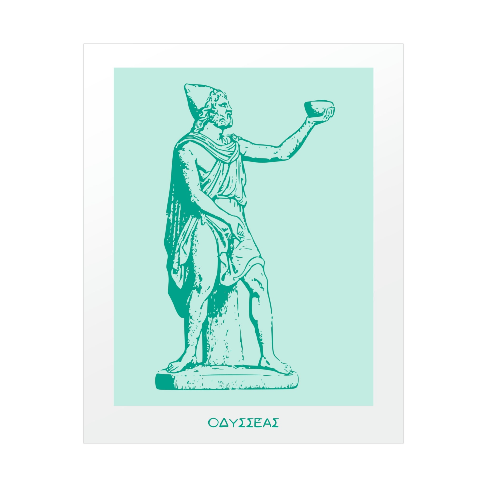 Odysseus Ulysses Poster free Customizable Colour Wall Art Graphic ...
