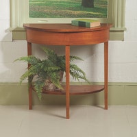 Half Moon Table - Etsy