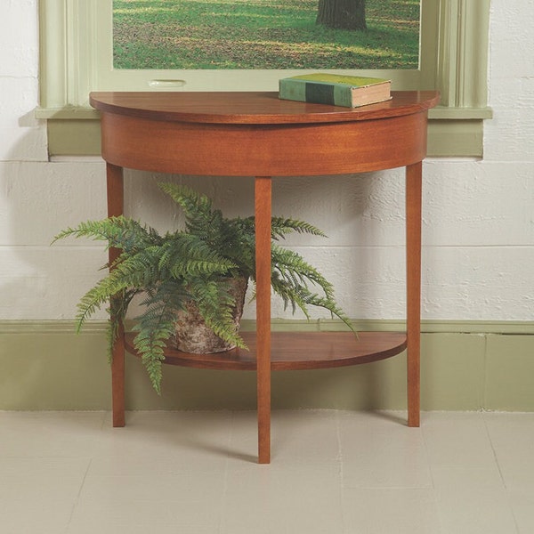 Half Round Table - Etsy