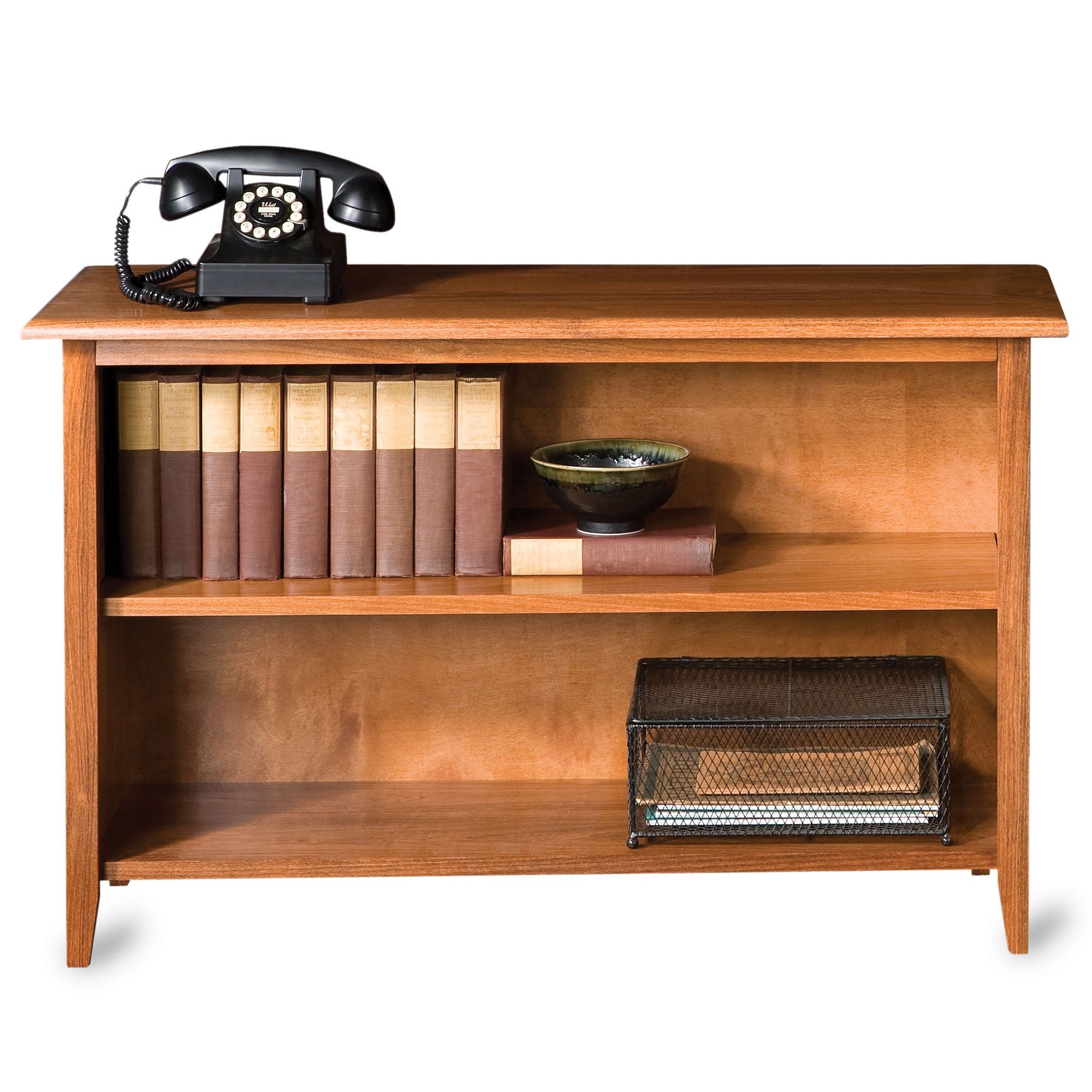 Shaker Low Bookcase Made in Maine - Etsy