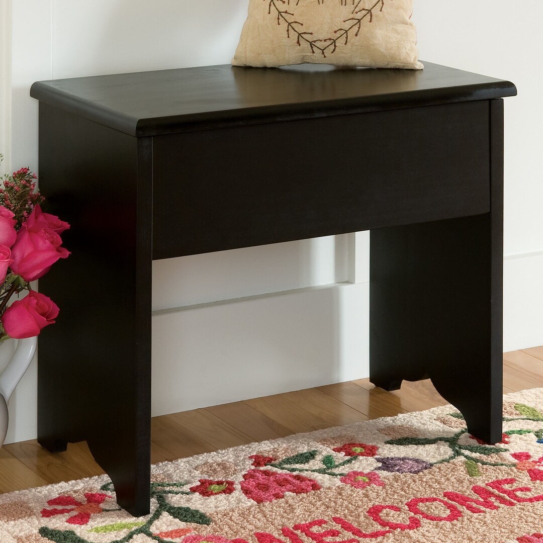 Shaker Small Storage Bench Made in Maine - Etsy