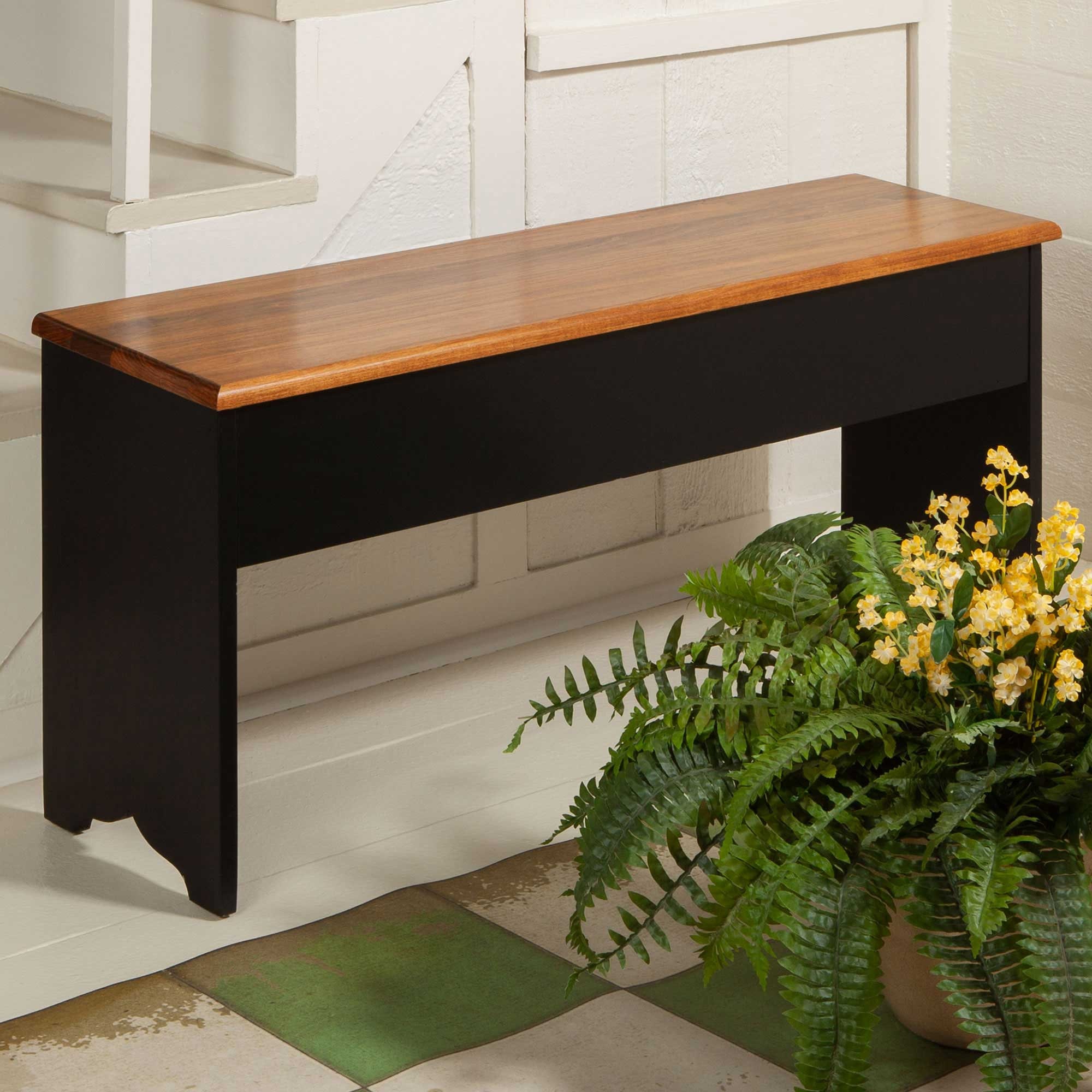 Shaker Large Storage Bench Made in Maine - Etsy