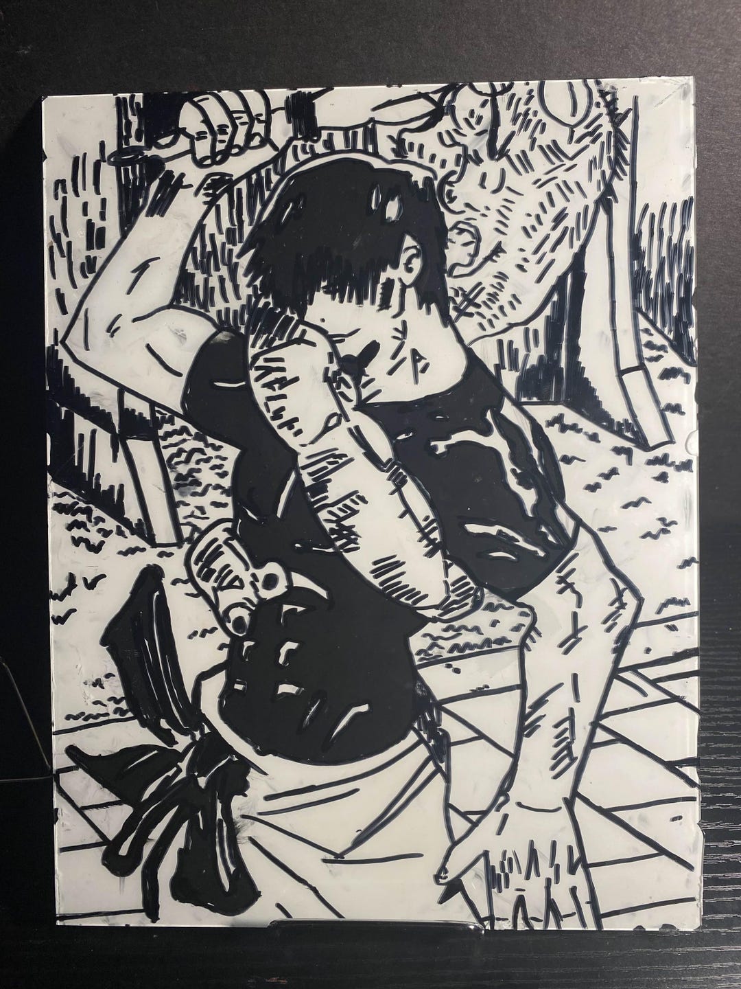 Jujutsu Kaisen Custom Glass Paintings Choso, Toji Fushiguro, Yuji ...