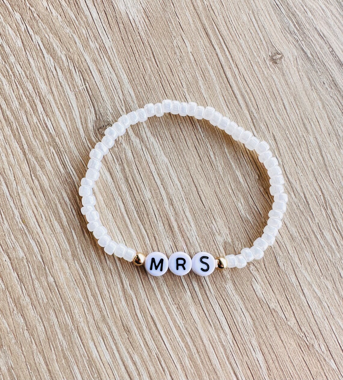 MRS Bracelet | Bride to Be | Wifey | Custom Bracelet | Word Bracelet ...