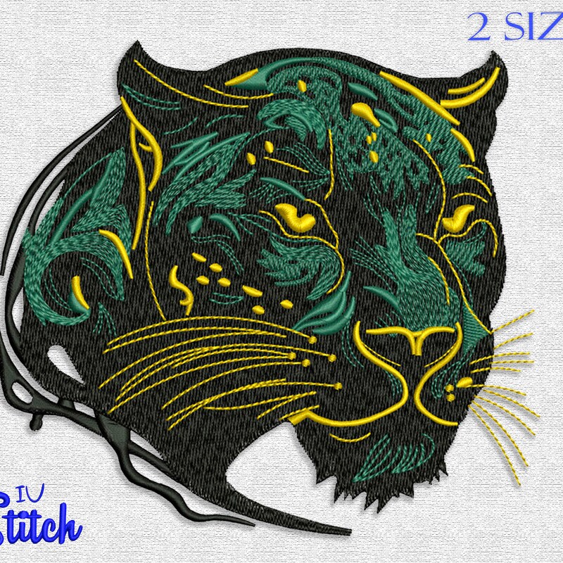 Panthers Embroidery - Etsy