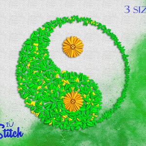 Yin Yang Collection Embroidery Designs, 12 Designs, Multiformat ...