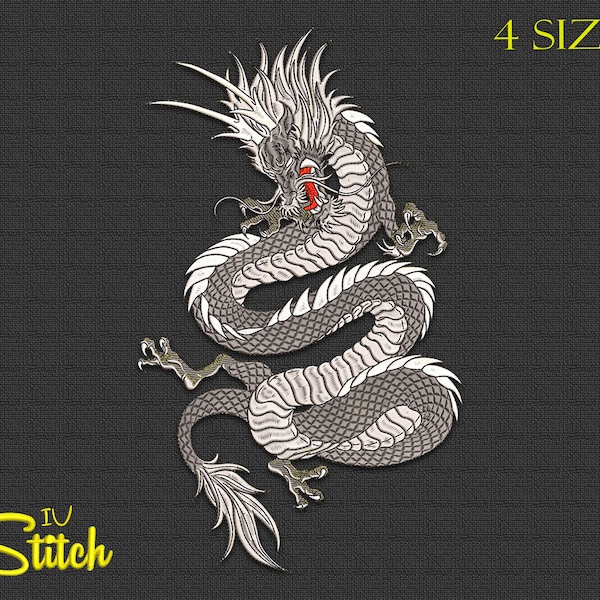 Embroidery Dragon - Etsy