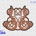 Celtic Pattern With Ducks Embroidery Design, 4 Sizes, Multiformat - Etsy