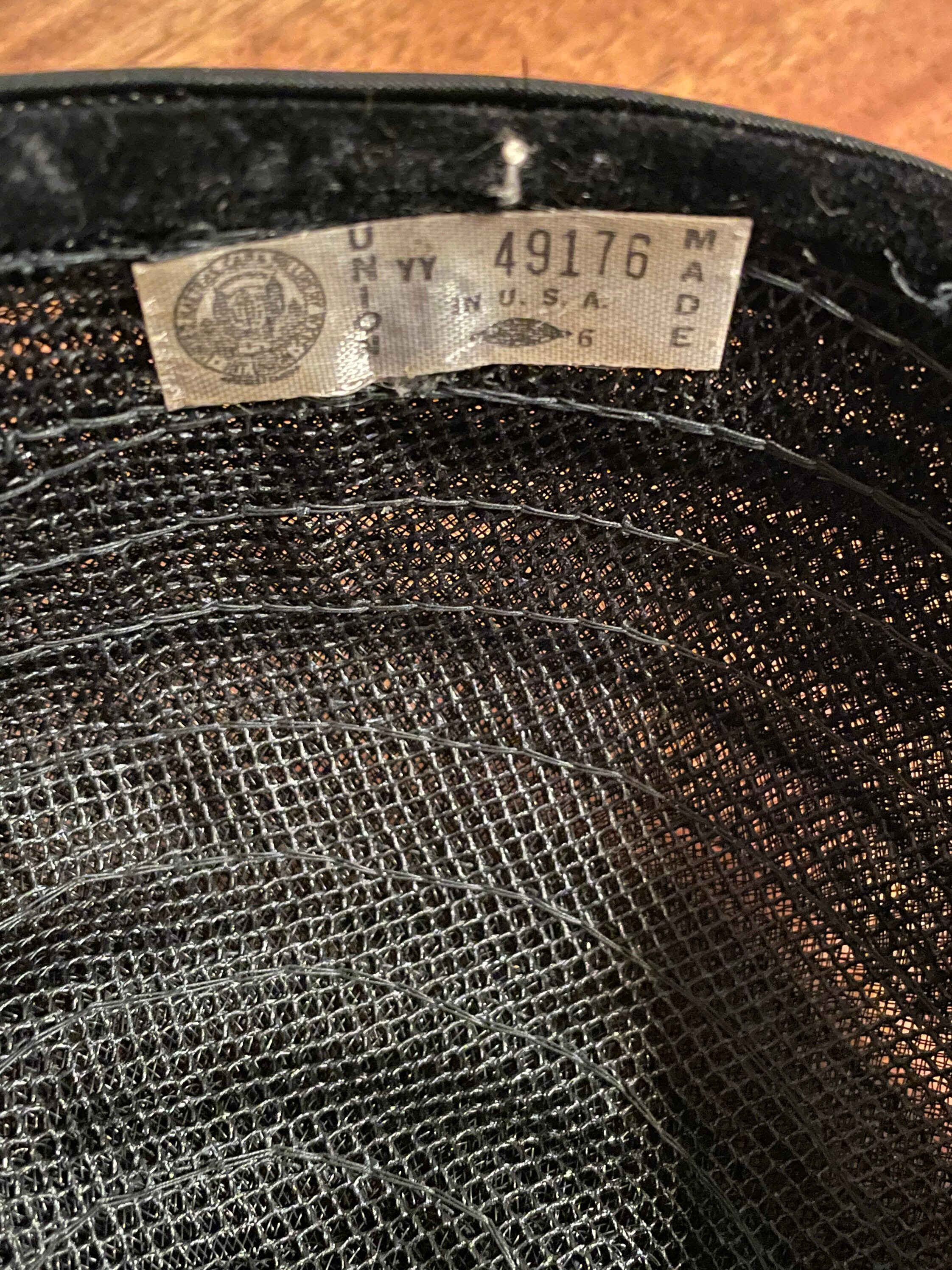 Black Vintage Union Made Hat - Etsy