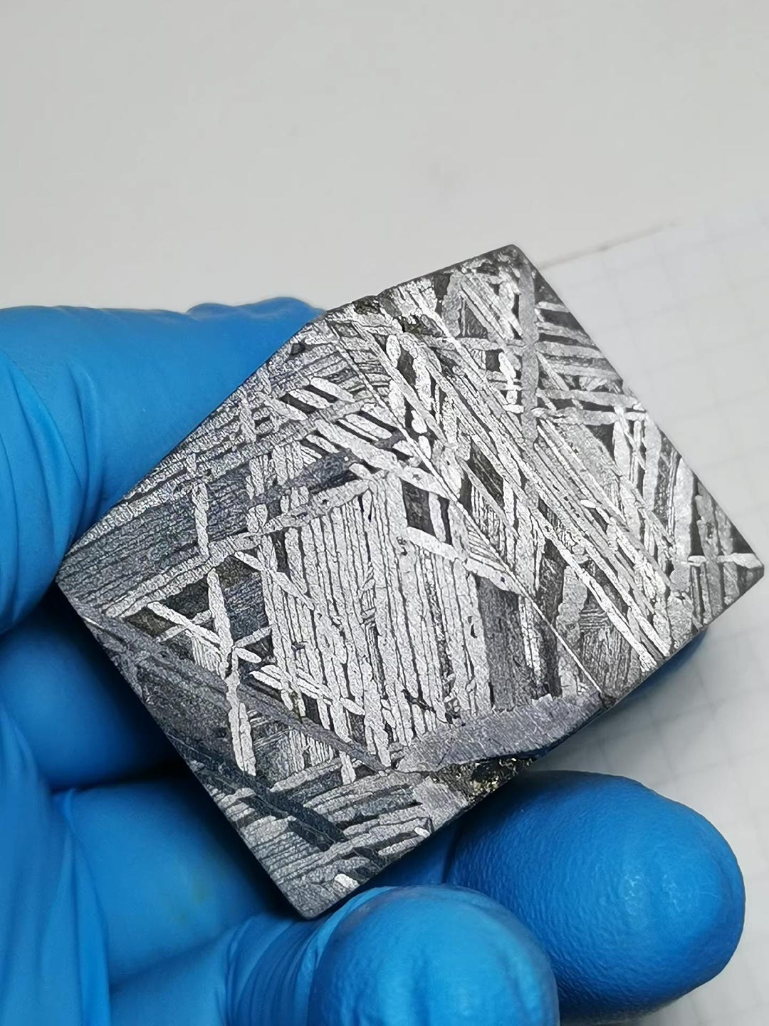 Flawless Aletai Iron Meteorite Cube/meteorite Specimen/meteorite Slice ...