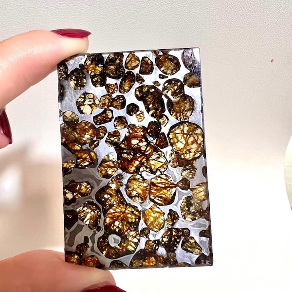 Olivine and Meteorite - Etsy UK