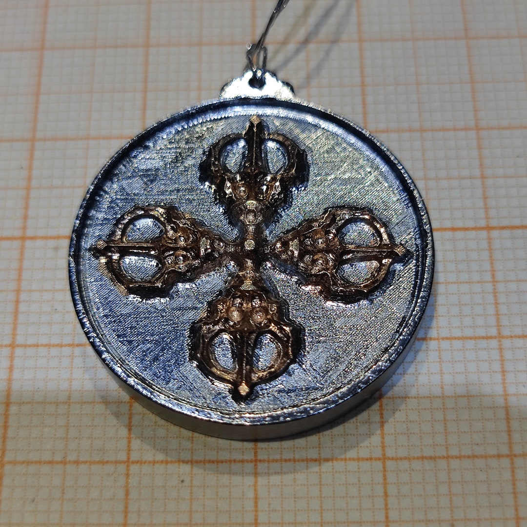 Queen Scepter Cross Meteorite Pendant Muonionalusta Meteorite for ...