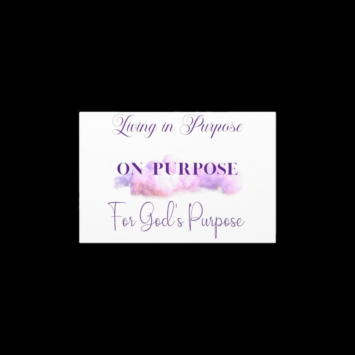 Living in Purpose Png, PNG Sublimation, Digital File Sublimation ...