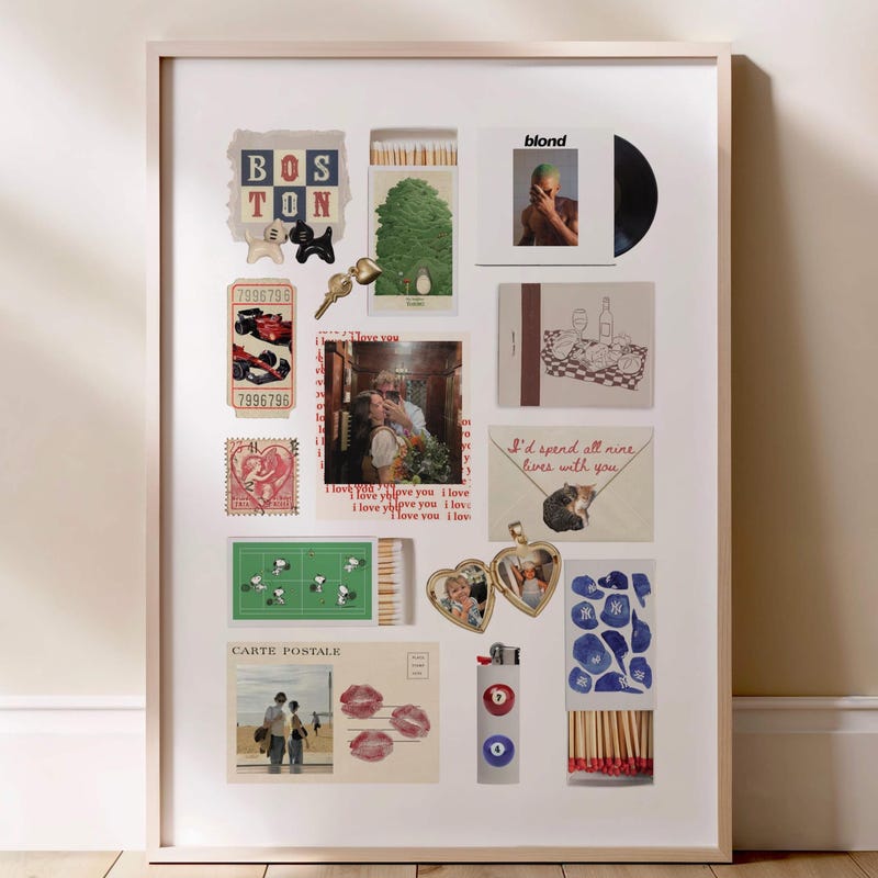 Custom Matchbook Art Frame - Etsy