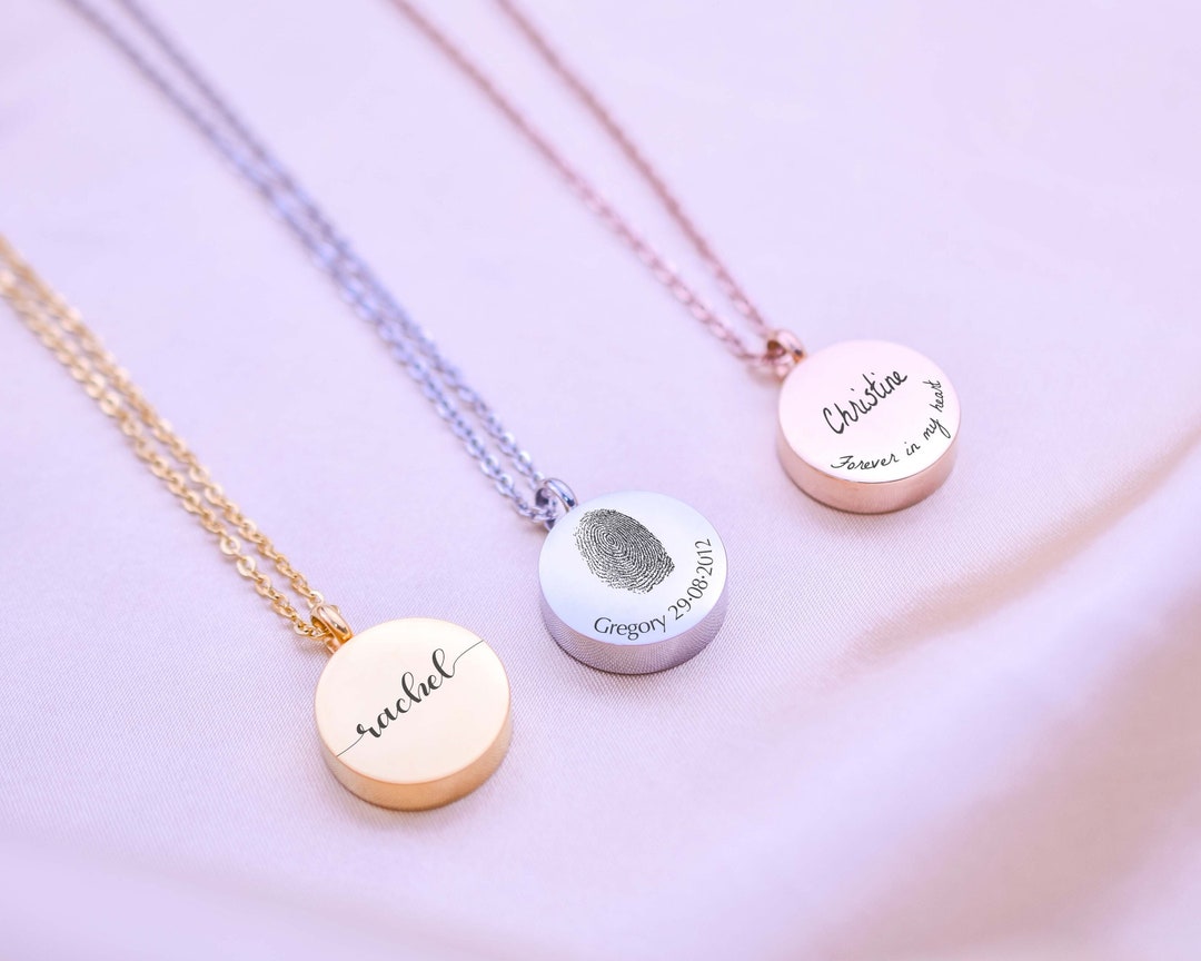 Personalized Urn Necklace, Custom Cremation Jewelry | personalized ...