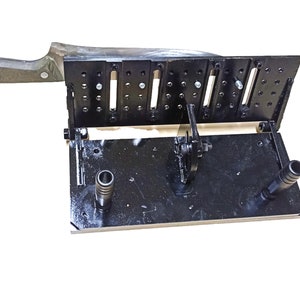 250mm Knife Bevel Jig Plan - Blade Making Guide Plan - Knife Grinding ...