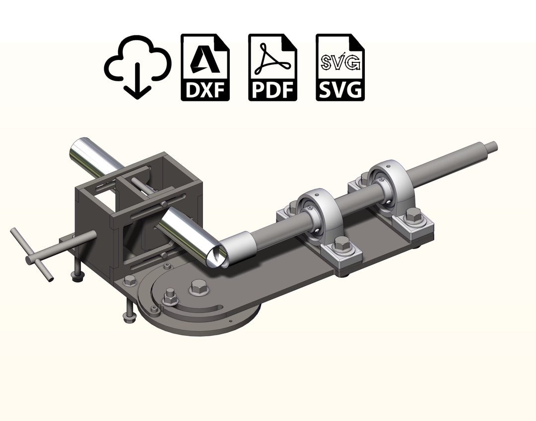 Tube Notcher Dxf-pdf-svg-plans - Etsy