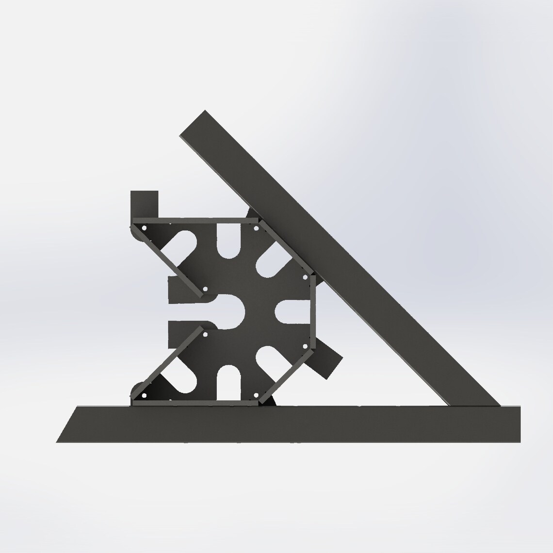 300mm12inch 90-45 Degree Welding Square-dxf-plans - Etsy