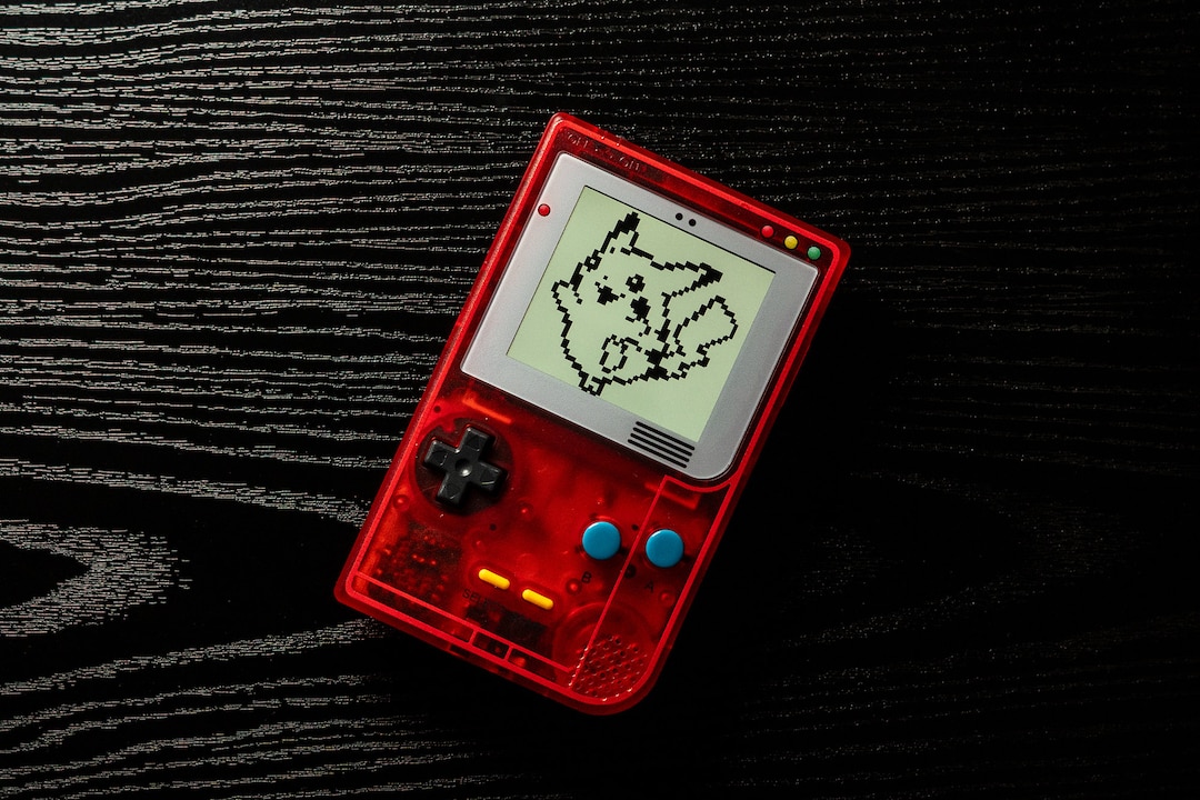 Custom Game Boy Pocket - Pokémon Pokédex Uv-print. With Ips-display! - Etsy