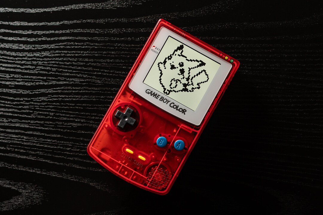 Aangepaste Game Boy-kleur - Pokémon Pokédex Uv-print. Met Ips-display ...