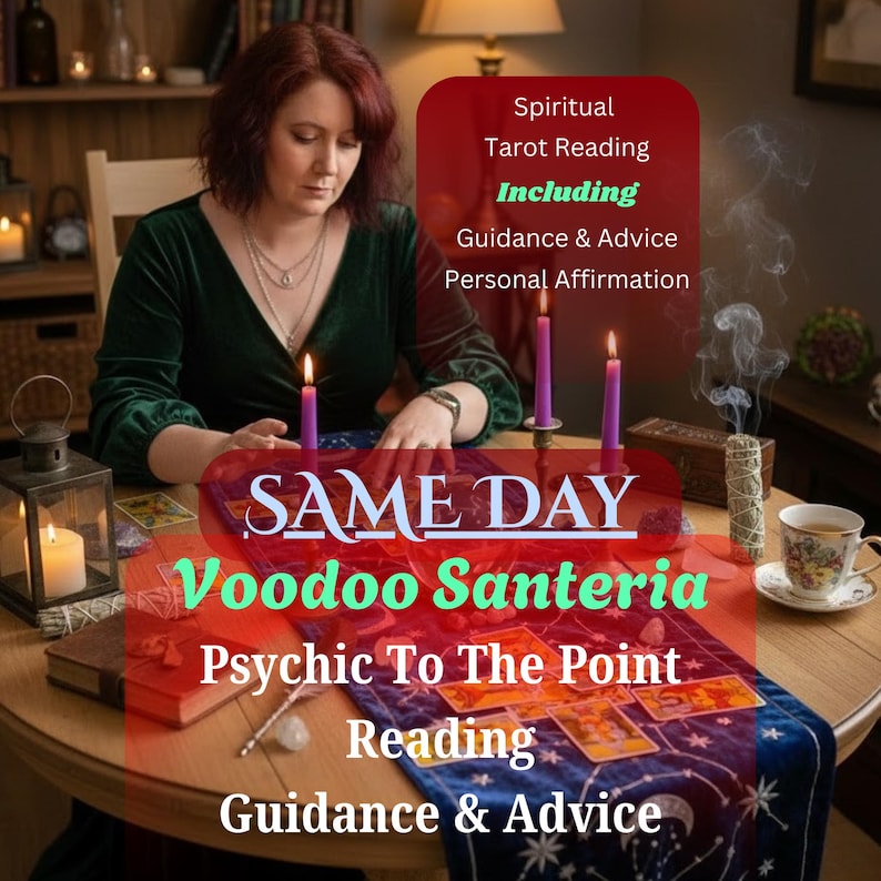 Voodoo Santeria Tarot Reading – Hoodoo Psychic Guidance, Accurate ...