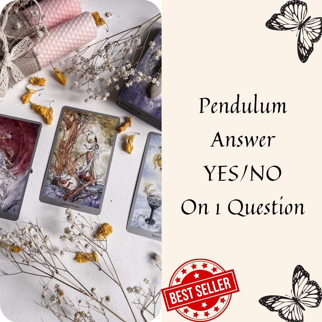 Pendulum Reading 1 Question Quick Pendulum Answer Additional 1-2 Tarot ...