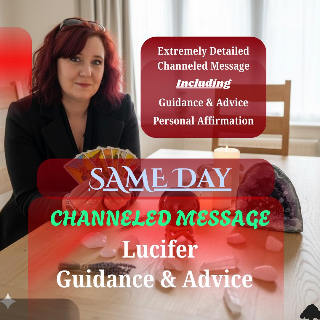 Lucifer Psychic Channeling Message | Dark Divine Guidance & Same-Day ...